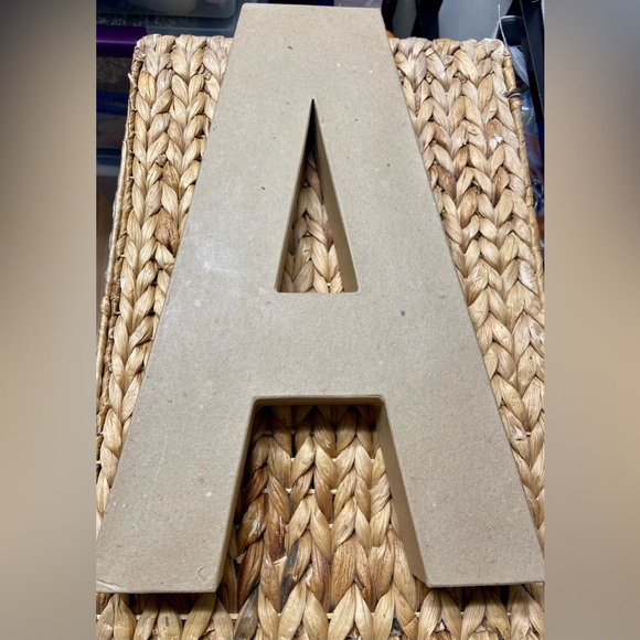 Office | Nwt 16 Tall Letter A Paper Mache | Poshmark